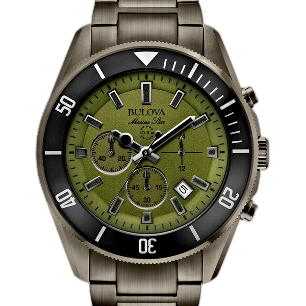 Bulova Marine Star Chronograph 98B206 Price as of December 2025 ...