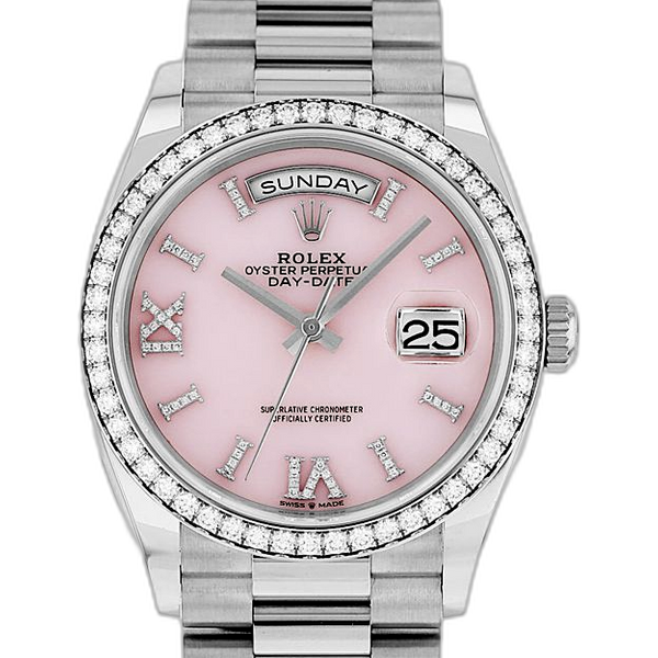 Rolex Day-Date 36 128349RBR Price as of December 2025 | WatchCharts