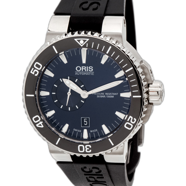 Oris Aquis Small Second Date 743 7673 4135 Price as of December 2025 ...