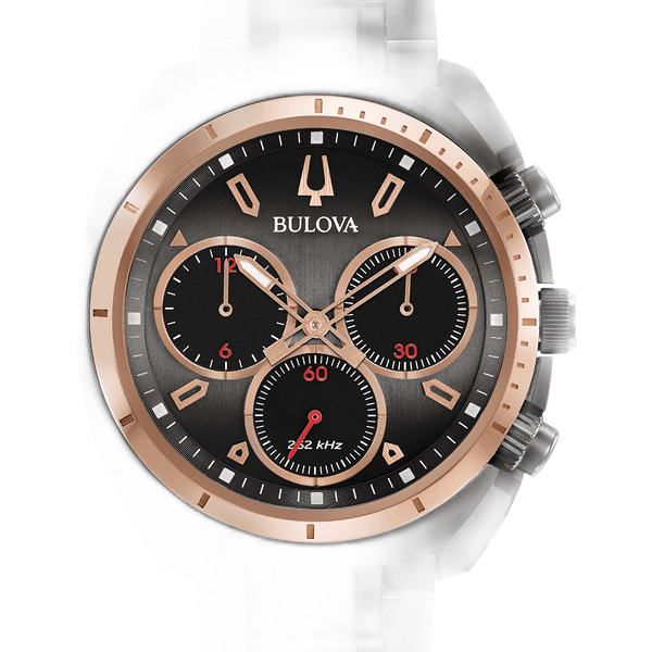 Bulova CURV Chronograph 98A158 Price as of May 2026 | WatchCharts