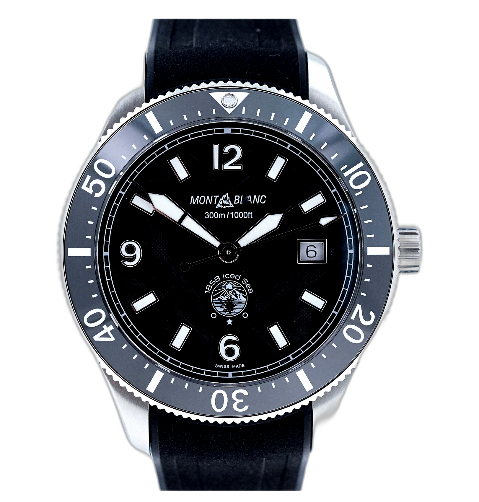Montblanc 1858 Iced Sea Automatic Date 129372 Price as of April 2026 ...