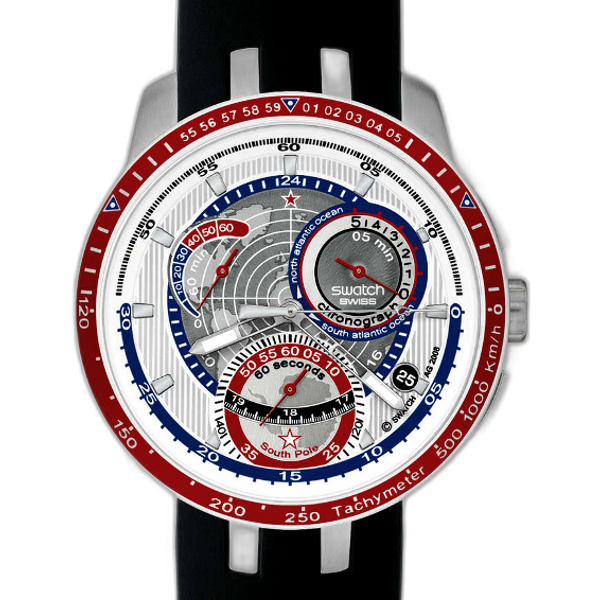 Swatch Dark Surfaces YRS412 Price as of October 2025 | WatchCharts