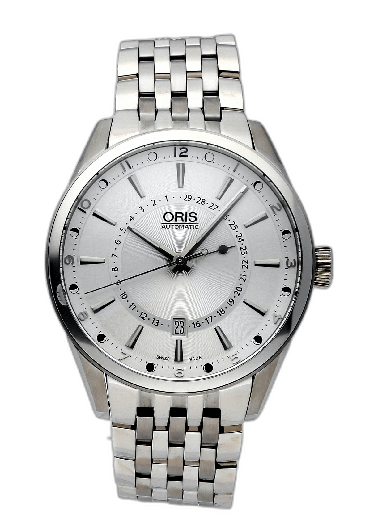 Oris Artix Pointer Moon Date 761 7691 4051 Price as of December 2025 | WatchCharts
