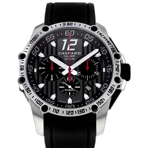 Chopard Superfast Chrono Black 168535-3001 Price as of December 2025 ...