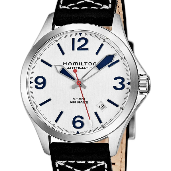 Hamilton Khaki Aviation Air Race Auto 38 Grey H76225751 Price as of ...