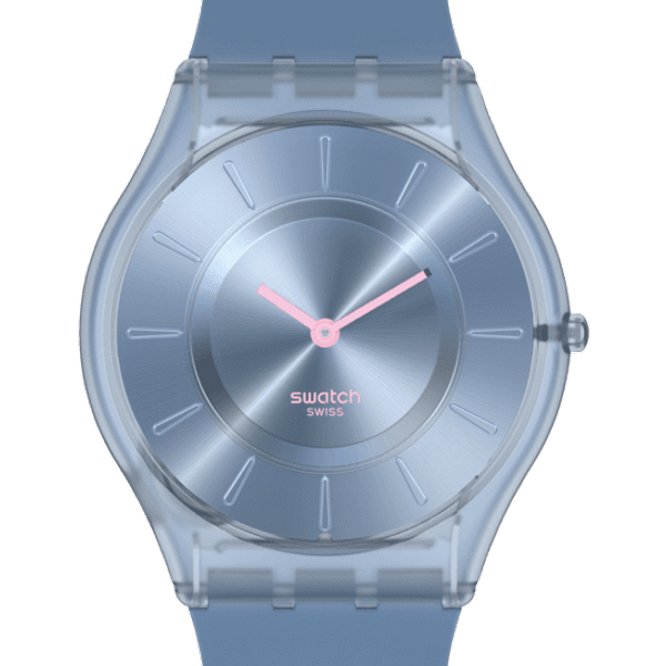 Swatch Denim Blue SS08N100 Price as of August 2025 | WatchCharts