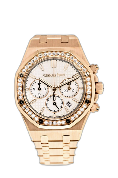 Audemars Piguet Royal Oak Chronograph 38 Pink Gold 26715OR.ZZ.1356OR.01 ...