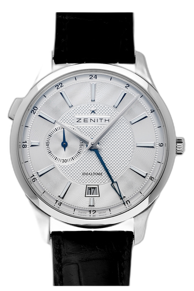 Zenith Elite Dual Time 03.2130.682/02 Price as of April 2025 | WatchCharts