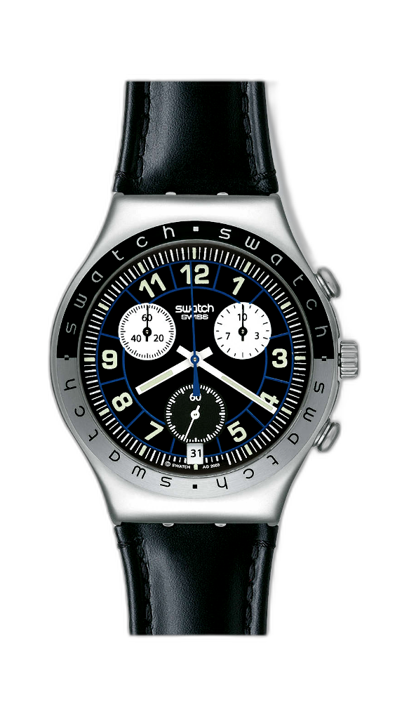 Swatch Black Spy YCS447 Price as of June 2025 | WatchCharts