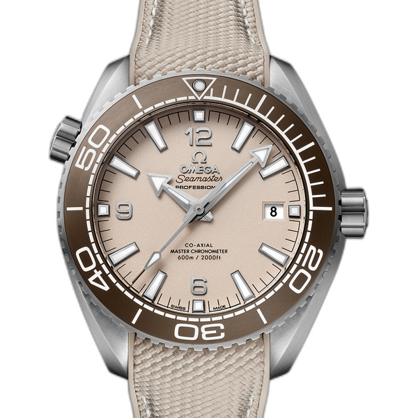 Omega Seamaster Planet Ocean 600M 43.5 mm, steel on rubber strap 215.32 ...