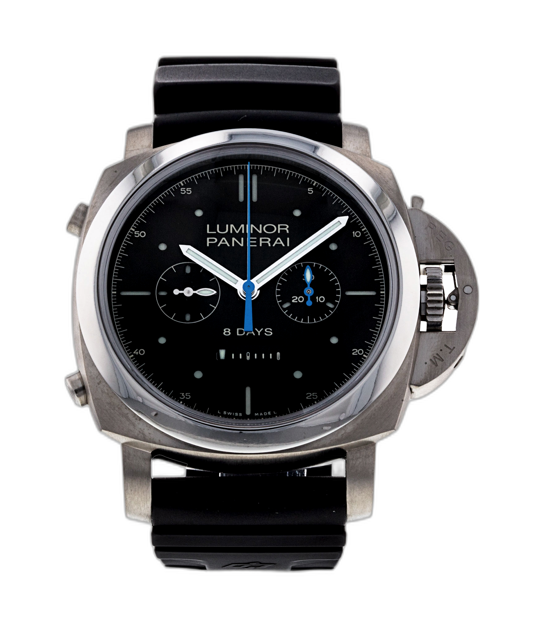 Panerai Luminor 1950 Rattrapante 8 Days Titanio PAM530 Price as of ...