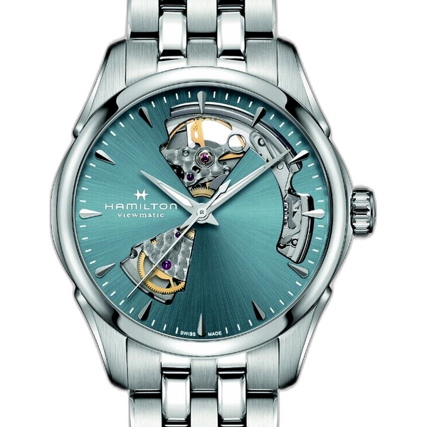 Hamilton Jazzmaster Open Heart 36 Stainless Steel H32215140 Price as of ...