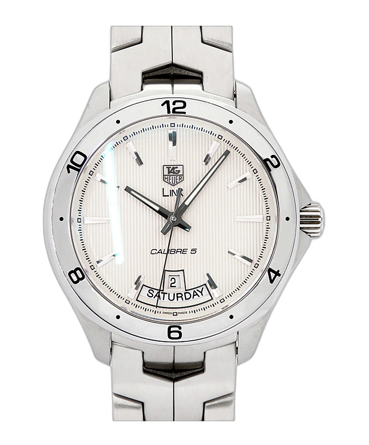 TAG Heuer Link Calibre 5 WAT2011 Price as of May 2026 | WatchCharts