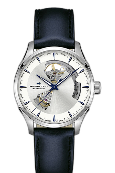 Hamilton Jazzmaster Open Heart 40 Stainless Steel H32675650 Price as of ...