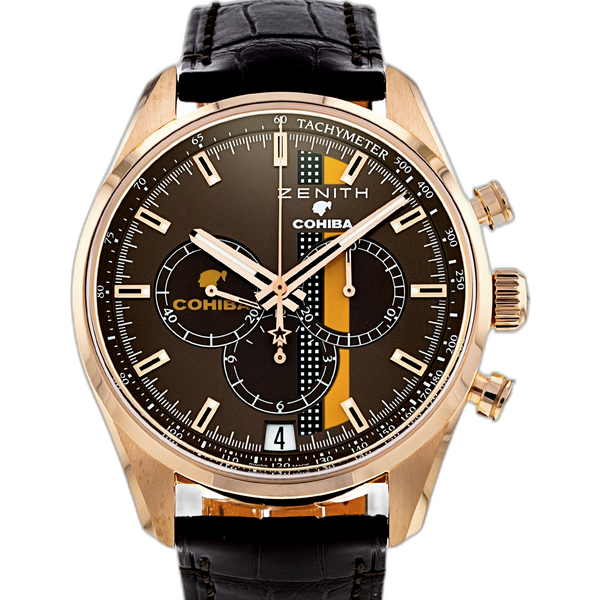 Zenith El Primero Chronomaster Range Rover 42 Rose Gold 18.2041.400/76 ...