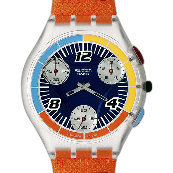 Swatch Sandy Days SUYK109 Price as of May 2026 | WatchCharts