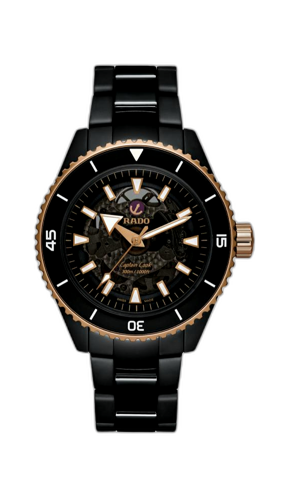 Rado Captain Cook High-Tech Ceramic Skeleton R32127162 Price as of ...