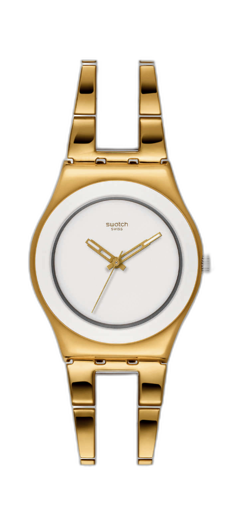 Swatch Yellow Pearl YLG122G Price as of December 2025 | WatchCharts