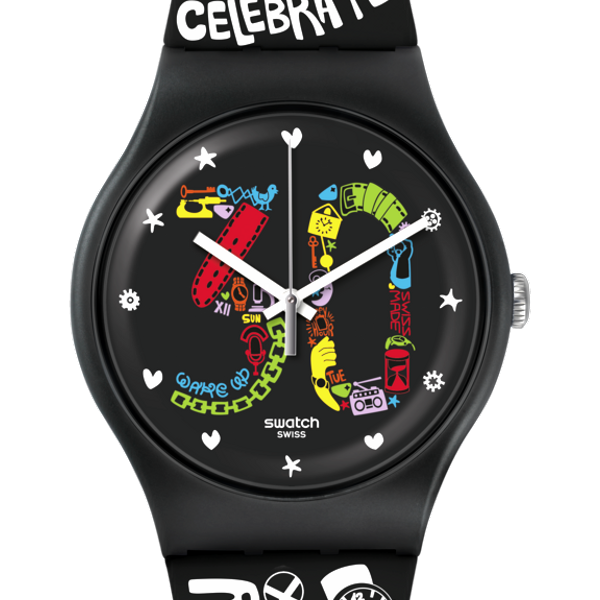 Swatch Hello 30! SUOZ321S Price as of October 2025 | WatchCharts