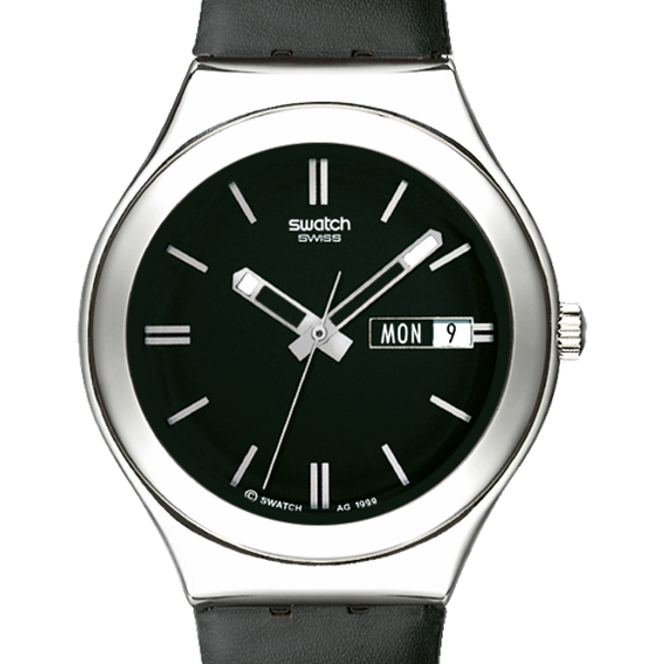 Swatch Black Guard Too YGS714 Price as of July 2025 | WatchCharts