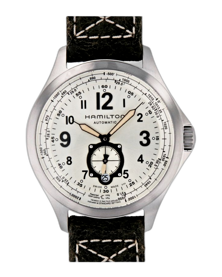 Hamilton Khaki QNE Auto H76655723 Price as of October 2025 | WatchCharts