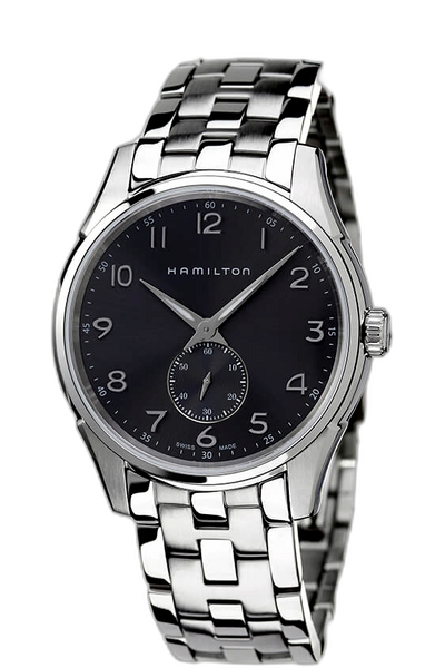 Hamilton Jazzmaster Thinline Small Second Quartz Stainless Steel ...