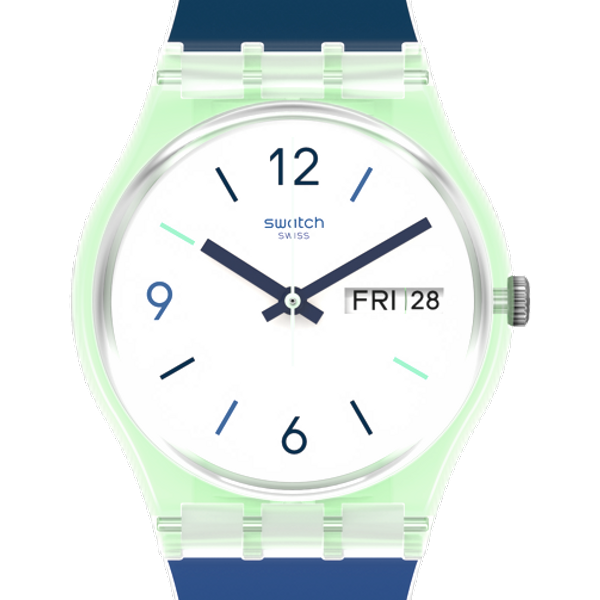 Swatch Sky Zebra GG711 Price as of July 2025 | WatchCharts