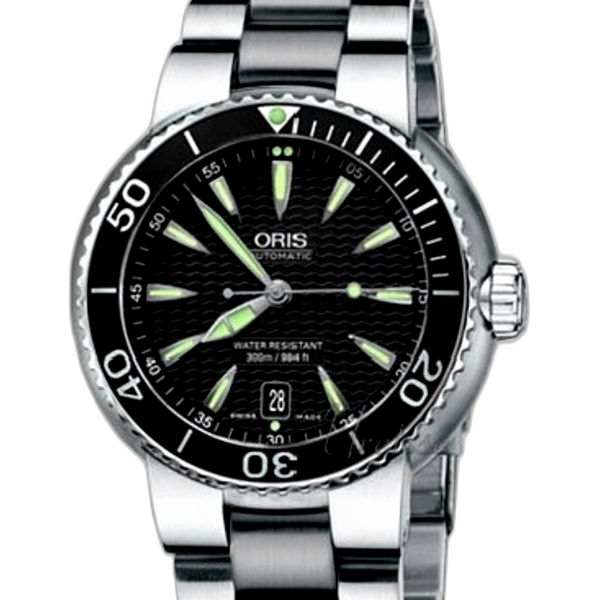 Oris Divers Date 733 7533 8454 Price as of November 2025 | WatchCharts