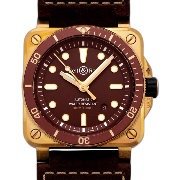 Bell & Ross BR 03-92 Diver Brown Bronze BR0392-D-BR-BR/SCA Price as of ...