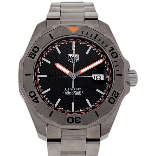TAG Heuer Aquaracer 300M Calibre 5 Bamford Limited Edition WAY208F ...