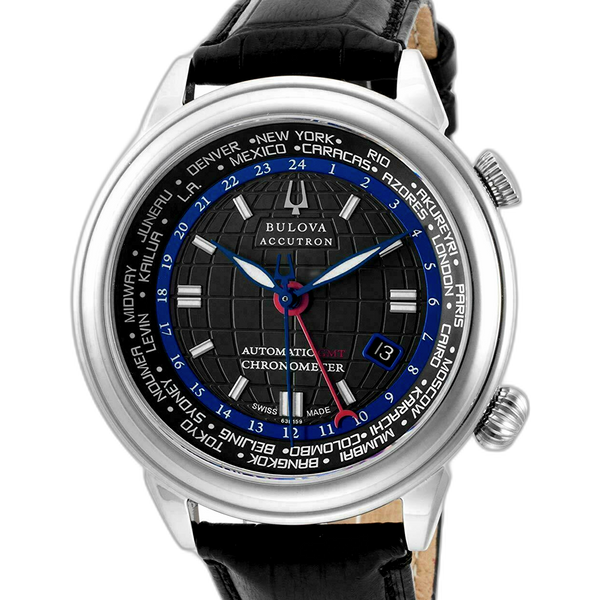 Bulova Accutron Richard Branson Limited Edition World Timer 500 63B159 ...