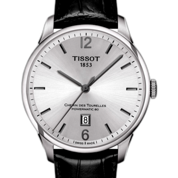Tissot Chemin des Tourelles Powermatic 80 Silver T099.407.16.037.00 ...