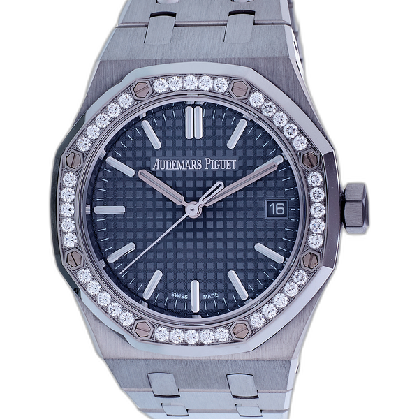 Audemars Piguet Royal Oak Selfwinding 37 Stainless Steel - Diamond ...