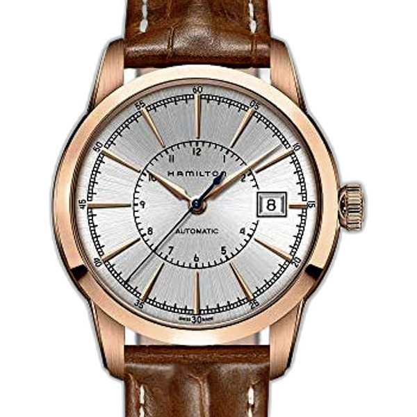 Hamilton Railroad 40 Auto Rose Gold H40505551 Price as of January 2026 ...