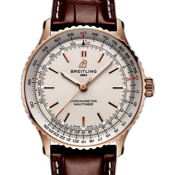 CT-Breitling Navitimer 41 Rose Gold Version Full Set | WatchCharts ...