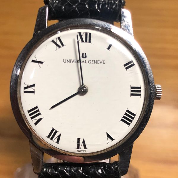 Universal Genève EXTRA SLIM DRESS WATCH Vintage Manual Winding ...