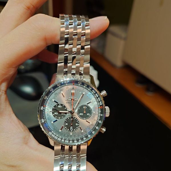 Breitling Navitimer B01 43 ice blue | WatchCharts Marketplace