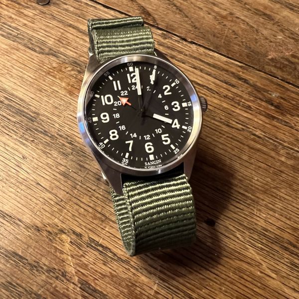Sangin Instruments OVERLORD + Box/Card/Extra Strap | WatchCharts ...