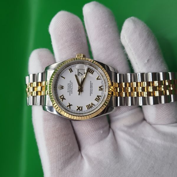Two Tone Rolex with Hidden Clasp | WatchCharts Marketplace
