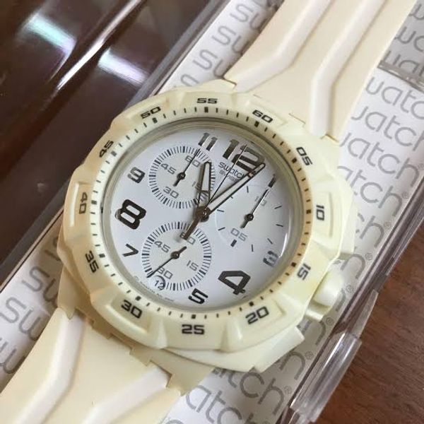 This is swatch SUIW402 new watch with box and warranty cards .Unwear ...