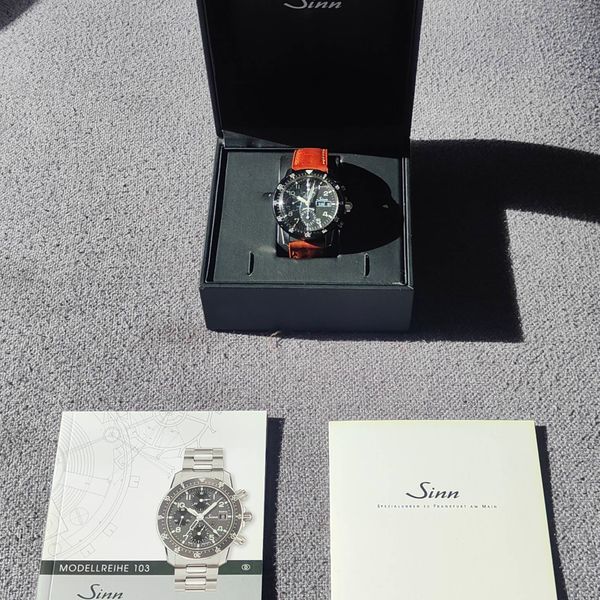 Sinn 103st Box + Papers | WatchCharts Marketplace