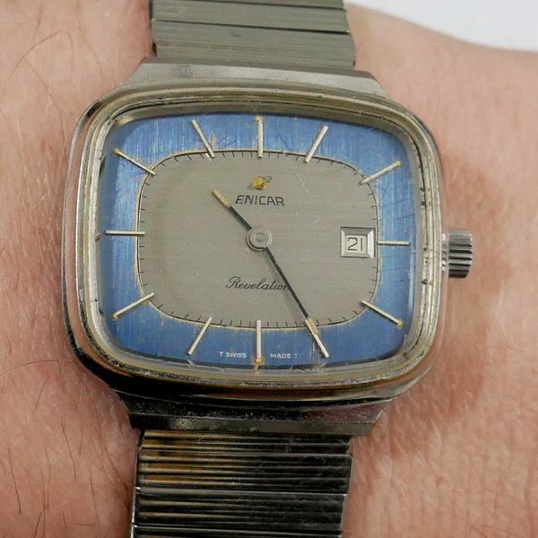 Enicar Revelation vintage watch | WatchCharts Marketplace