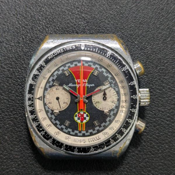 YEMA Meangraf Super (Original with Valjoux 7733) | WatchCharts Marketplace
