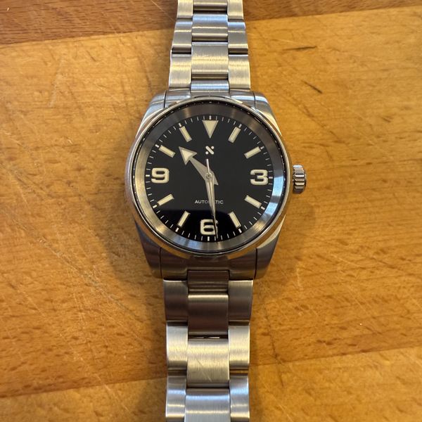 Custom 36mm Explorer 369 Dial Mod Watch. NH36 Movement. Bracelet ...