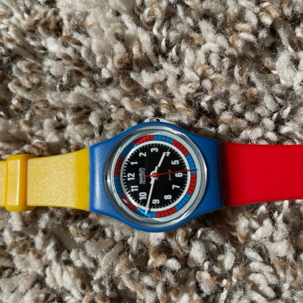*Vintage* 1985 SWATCH watch "racer" | WatchCharts Marketplace