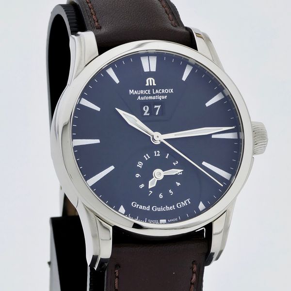 Maurice Lacroix Pontos Grand Guichet GMT Dual-Time, Automatic 40mm ...