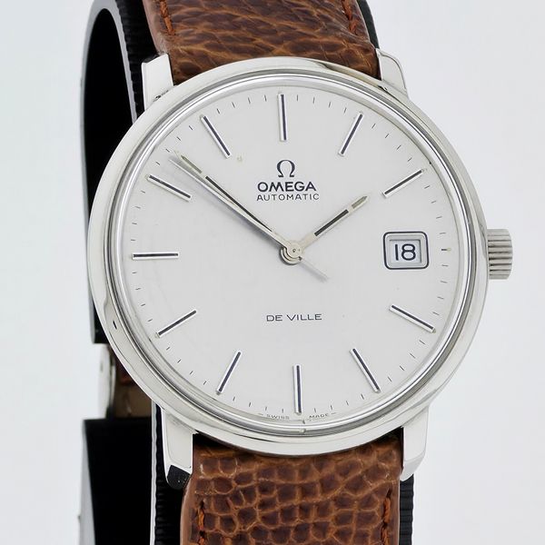 Vintage Omega De Ville TOOL.107 Automatic Cal. 1012 Steel case 36mm Ref ...