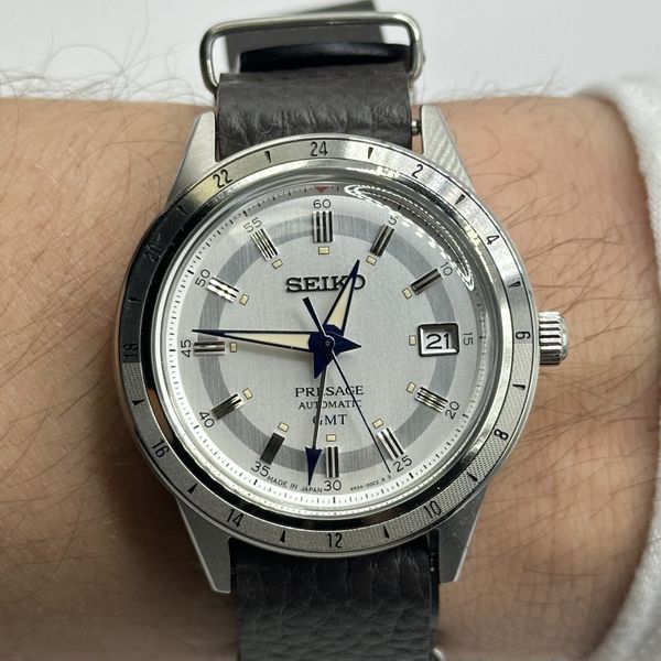 Seiko Presage Gmt Ssk015j1 Limited Edition | WatchCharts Marketplace