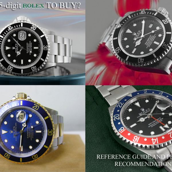 Which 5-Digit Rolex to Buy? A Reference Guide | WatchCharts